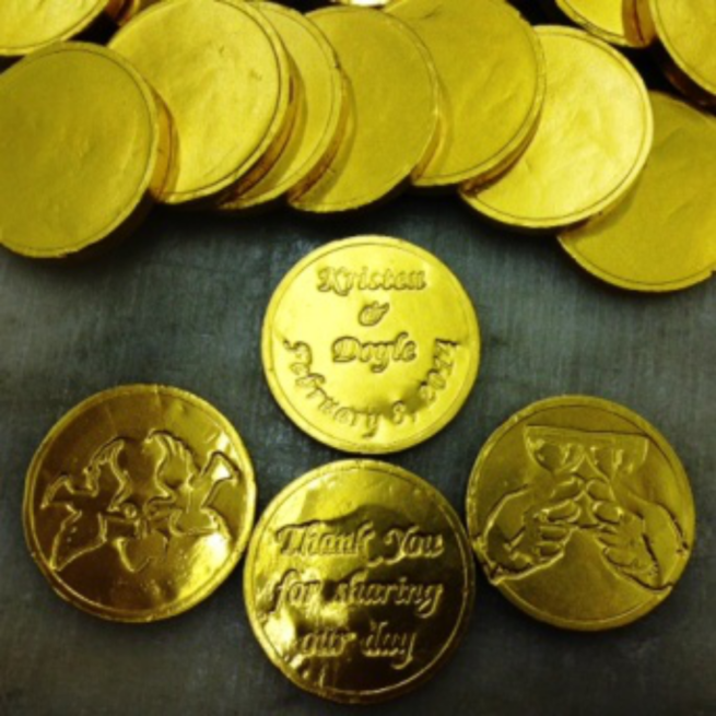 Custom Chocolate Coins