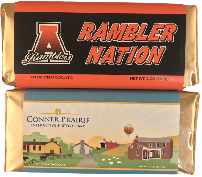 Custom Labeled Chocolate Bars